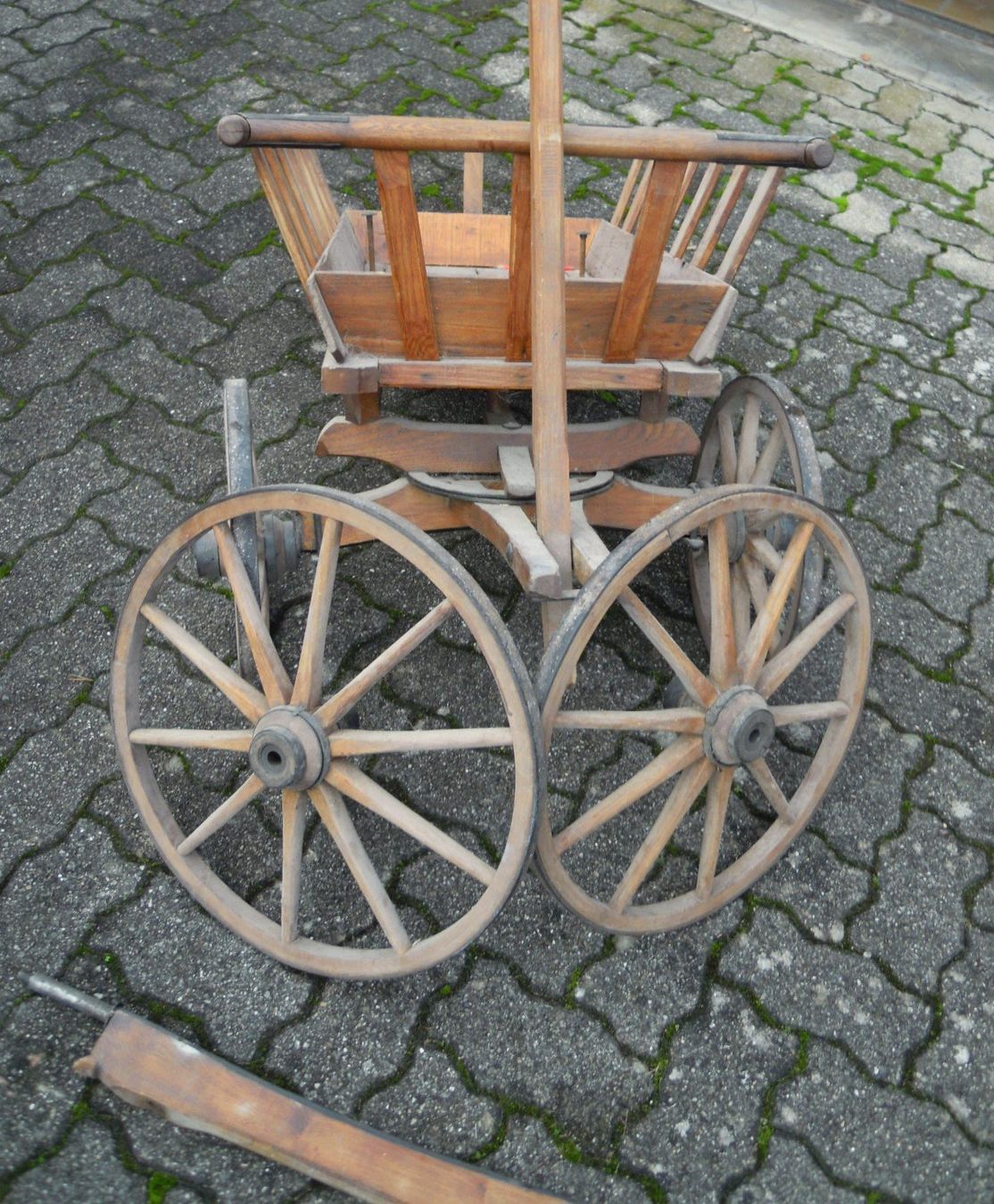 Leiterwagen Holz Gro