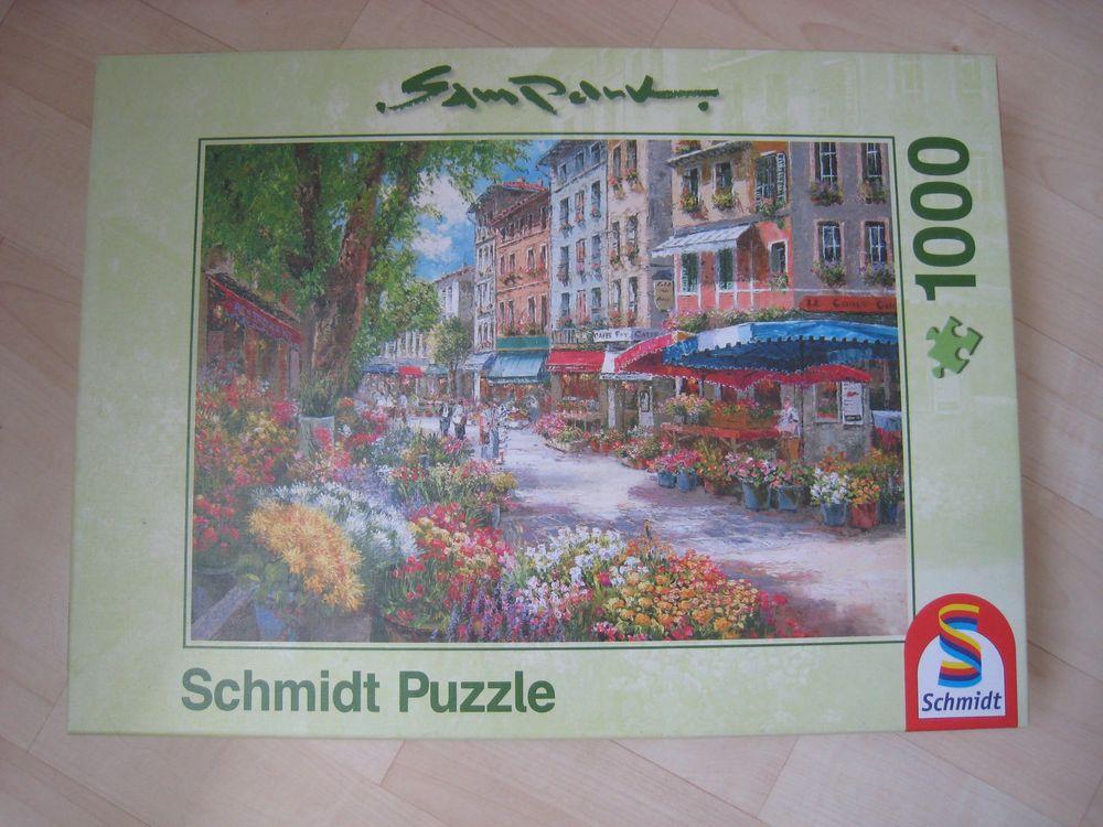 Paris, Blumenmarkt PUZZLE 1000 Schmidt Sam Park | Kaufen auf Ricardo