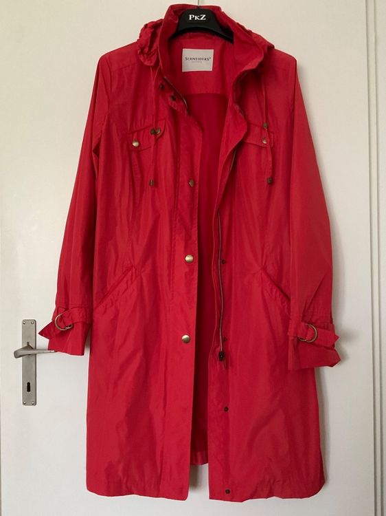 SCHNEIDERS Mantel Gr 42 Übergangsmantel rot, neuwertig (Gebraucht) in ...
