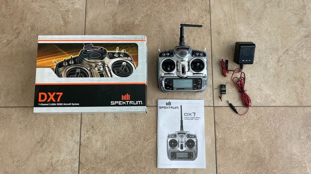 Spektrum DX7 Sender inkl. Empfänger - DSM2 und DSMX fähig | Kaufen auf ...