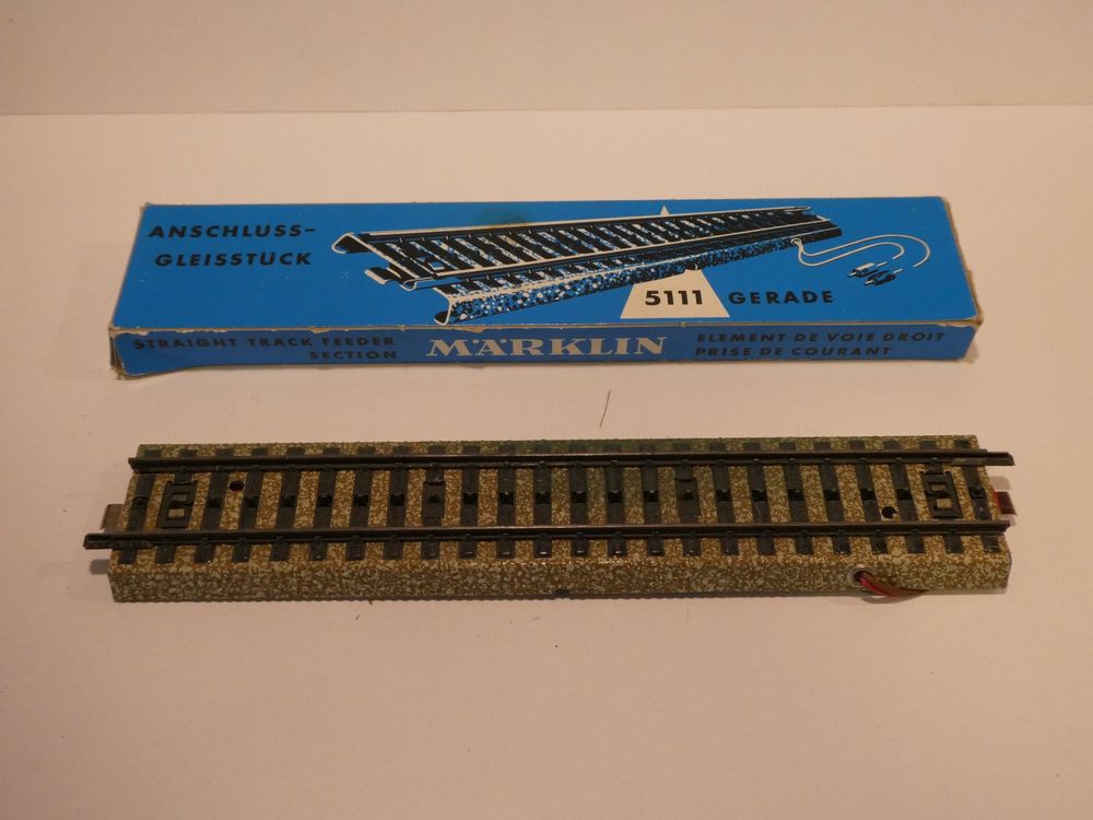 Märklin 5111 Anschlussgleisstück gerade | Kaufen auf Ricardo