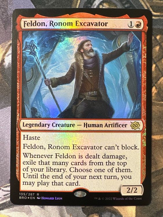 Feldon, Ronom Excavator FOIL 135/287 Brothers War (Neu (gemäss ...