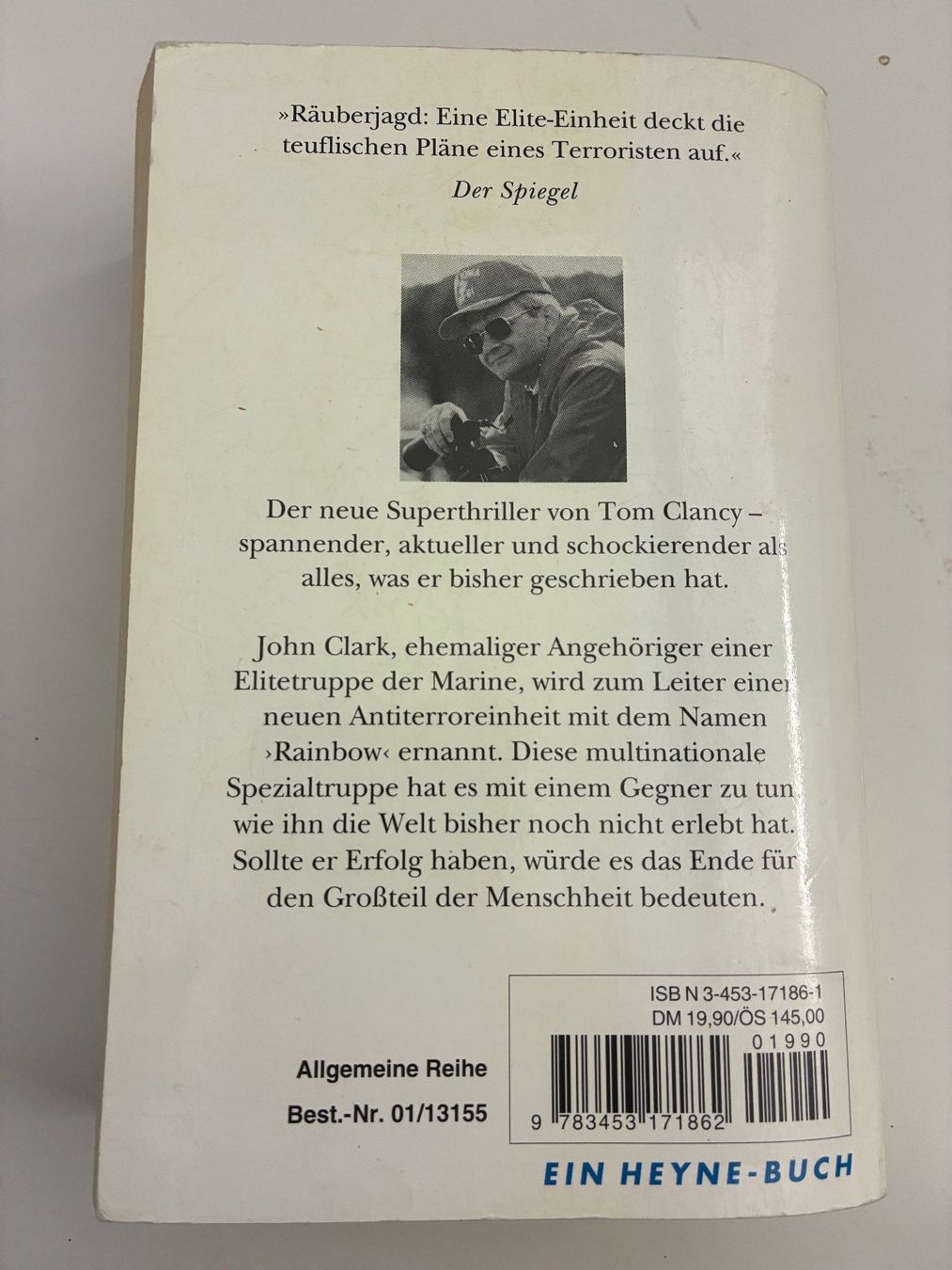 Tom Clancy - Operation Rainbow. Top Zustand! Roman 46 (Gebraucht) in ...