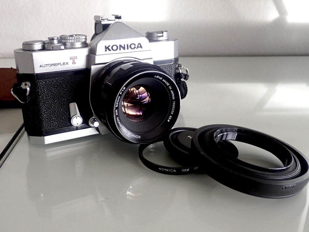 Konica Autoreflex T SLR Kamera Ojektiv Hexanon AR 52mm 1:1.8 (Gebraucht ...