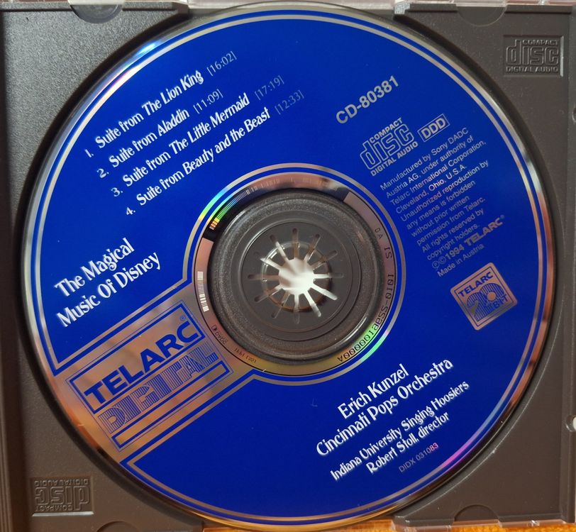 The Magical Music Of Disney Music CD / 1995 (Gebraucht) in Muri AG für ...