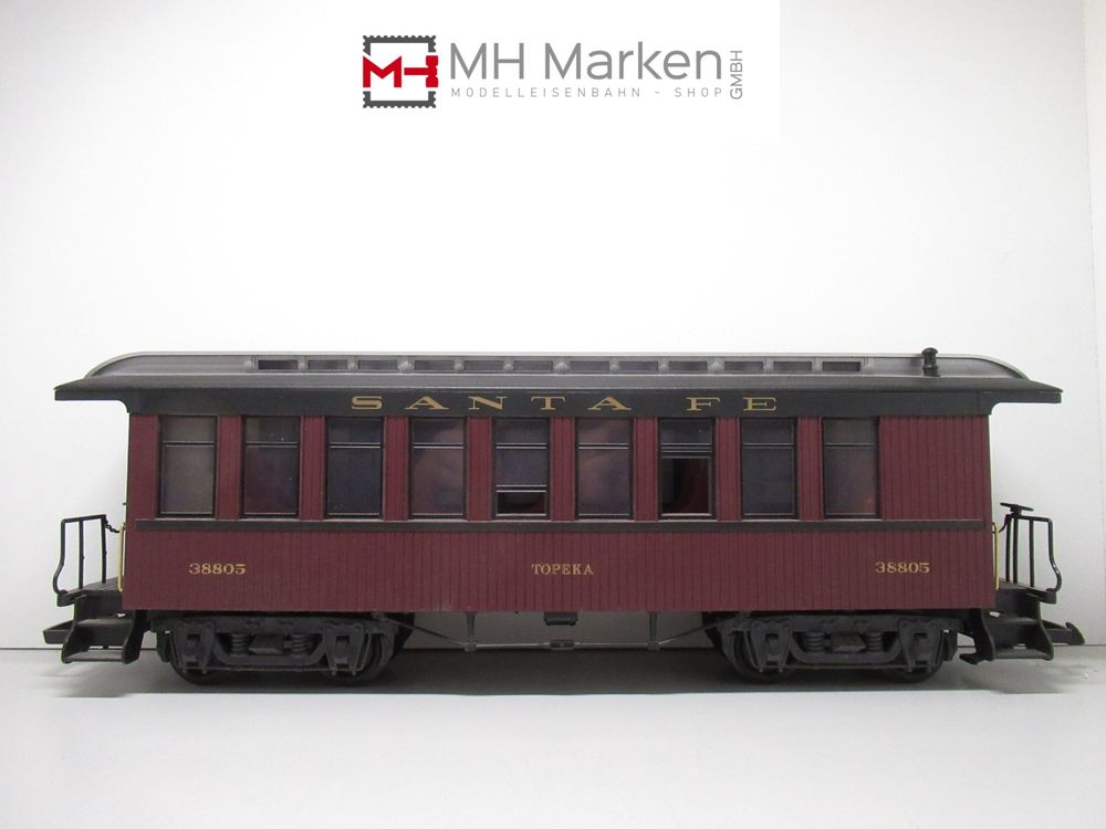LGB 38805 US-Rail Personenwagen der Santa Fe & Topeka Spur G (Gebraucht ...
