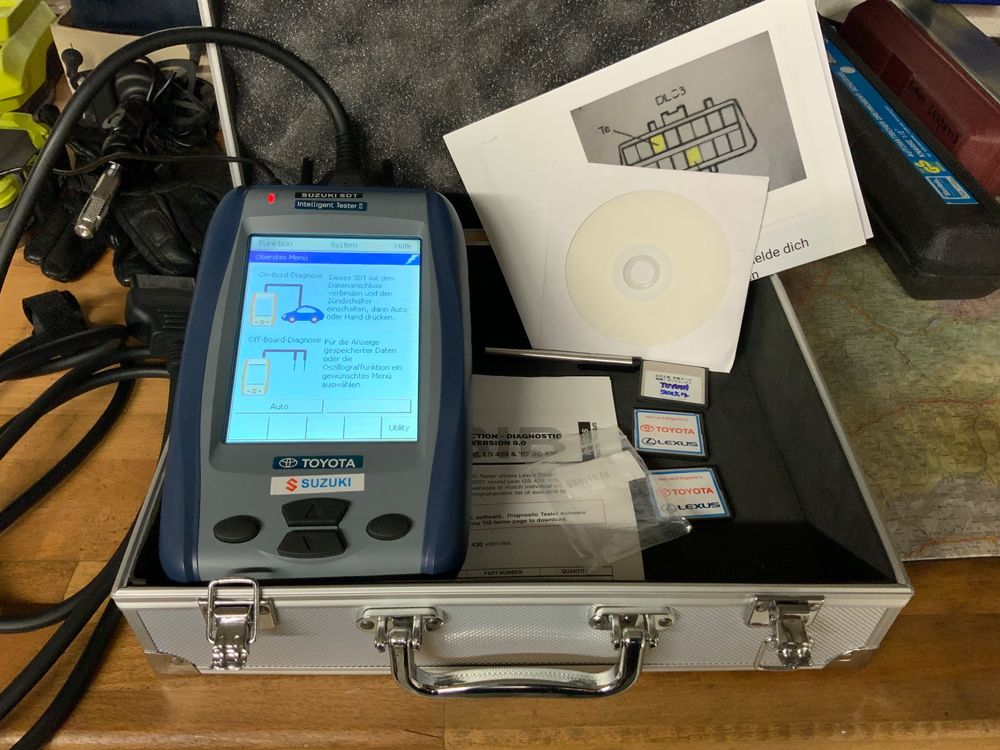 Toyota Lexus Suzuki Intelligent Tester II OBD Diagnosegerät (Gebraucht ...