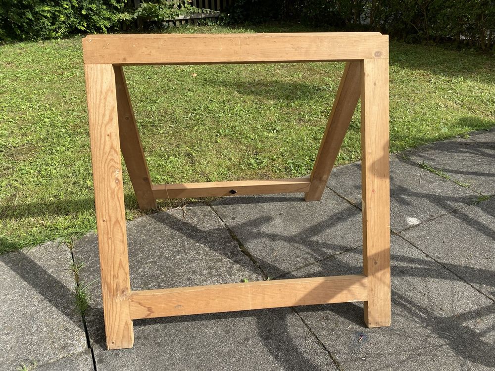 Tischbock aus Holz 70 cm (Gebraucht) in Zürich für CHF 10 – nur ...