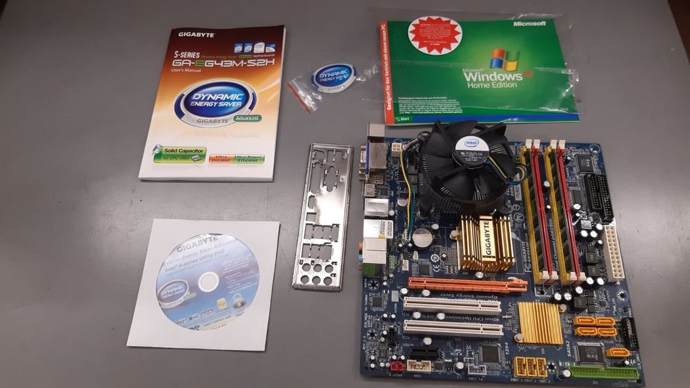 GIGABYTE GA-EG43M-S2H & CPU & RAM (Gebraucht) in Bäretswil für CHF 20 ...