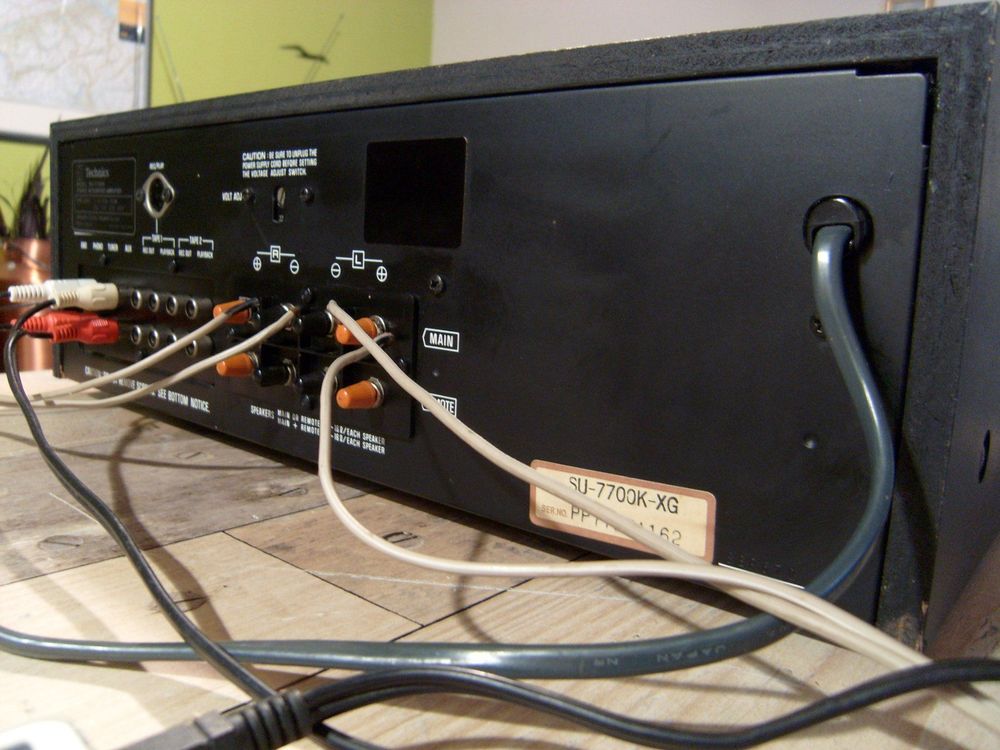 Technics SU-7700K pure AMP VU-PowerMeter (Gebraucht) in Mauren TG für ...