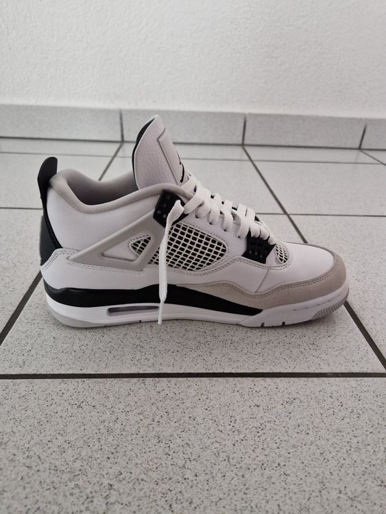 Original Air Jordan 4 Retro Military Black - Size EUR 42.5 (Gebraucht ...