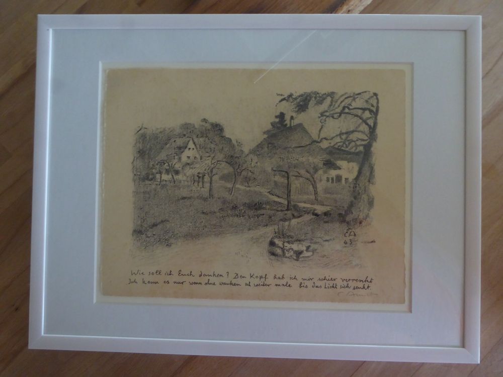 Cuno Amiet (1868 - 1961) Litho, Handsigniert (Neu (gemäss Beschreibung)) in Uzwil für CHF 45 ...