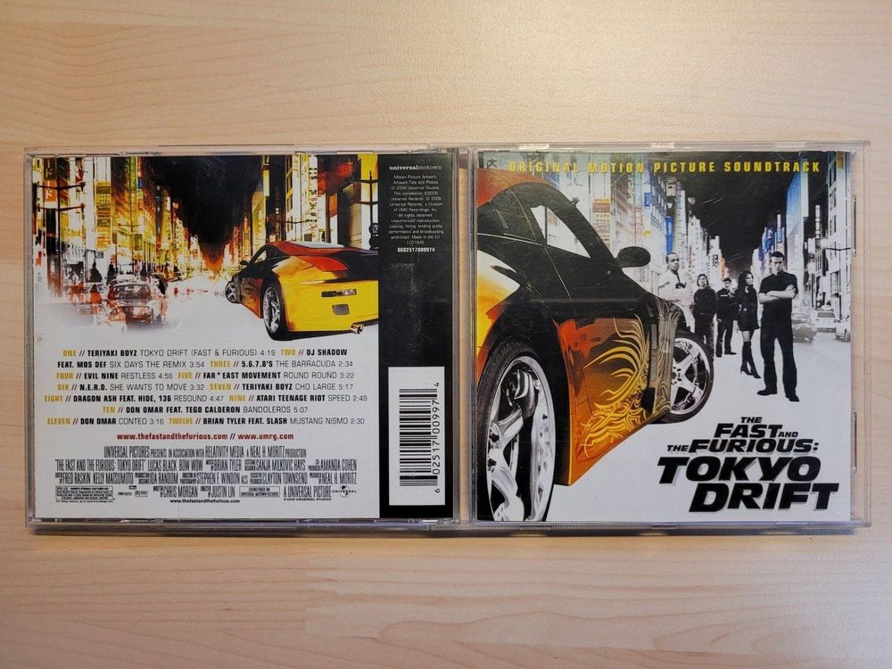 CD Soundtrack - Fast And Furious - Tokio Drift, 2006 | Kaufen auf Ricardo