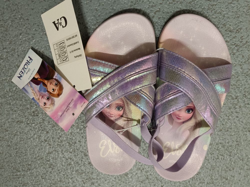 Neue Bade-Slides Disney Frozen 29/30 (Neu und originalverpackt) in ...