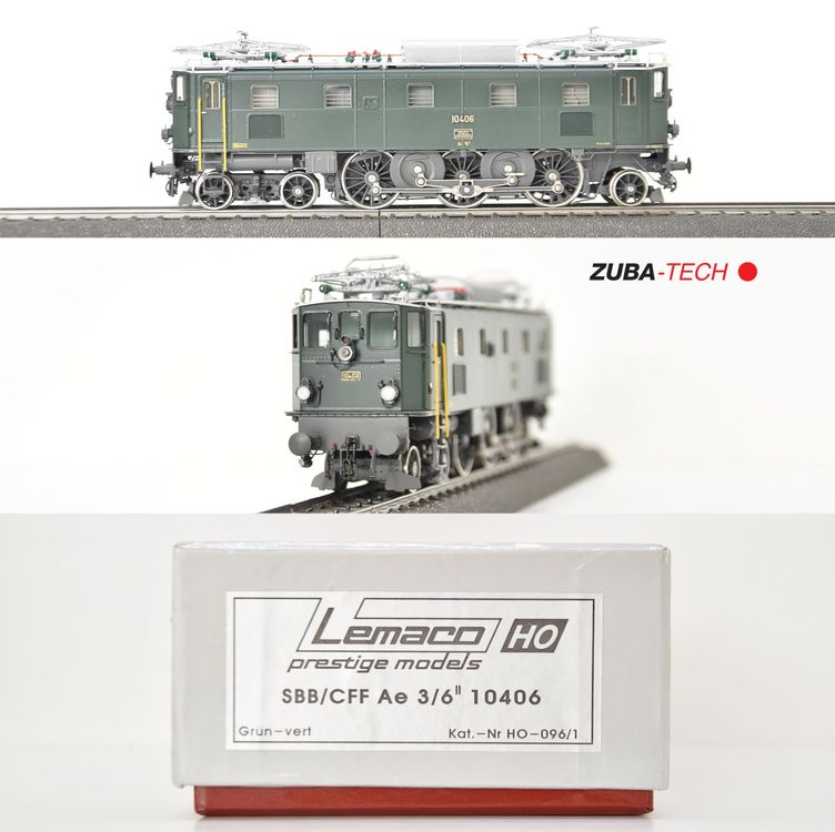 Lemaco H0-096/1 E-Lok Ae 3/6 II SBB, H0 GS Analog mit OVP (Gebraucht) in St. Gallen für CHF 1 ...