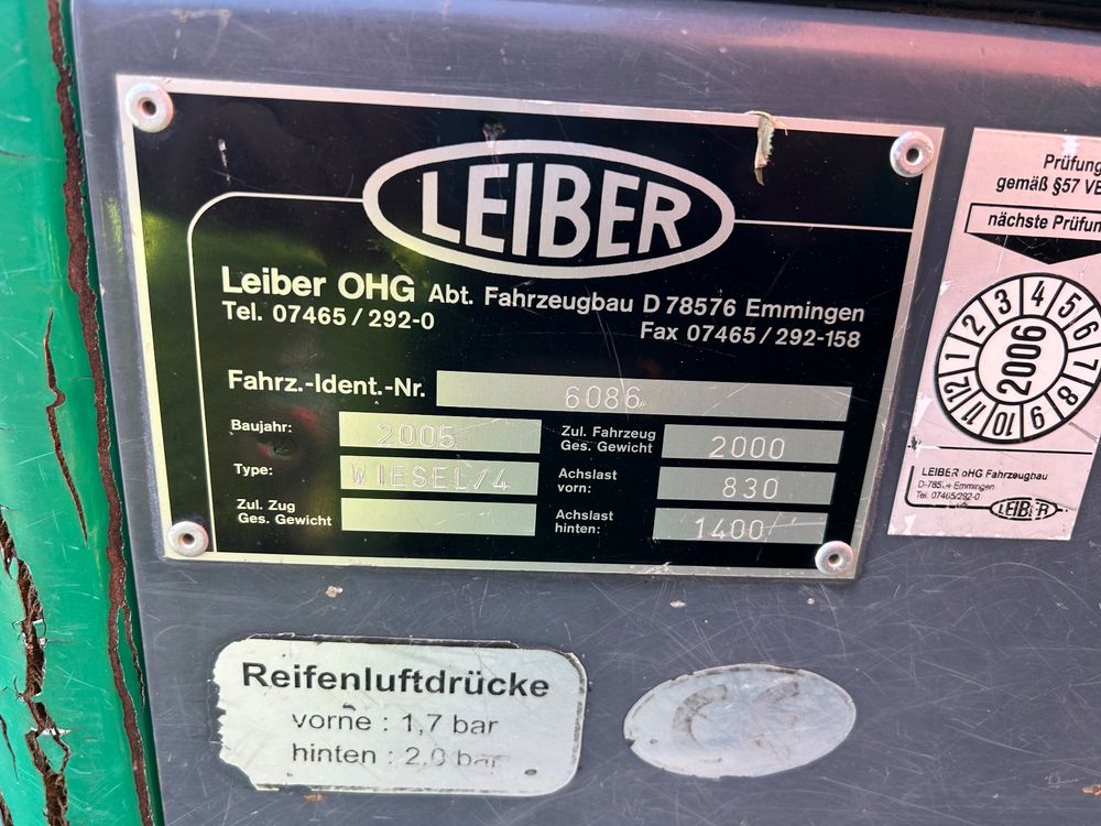 Leiber Transporter Kipper (Defekt) in Domat/Ems für CHF 420 – nur ...