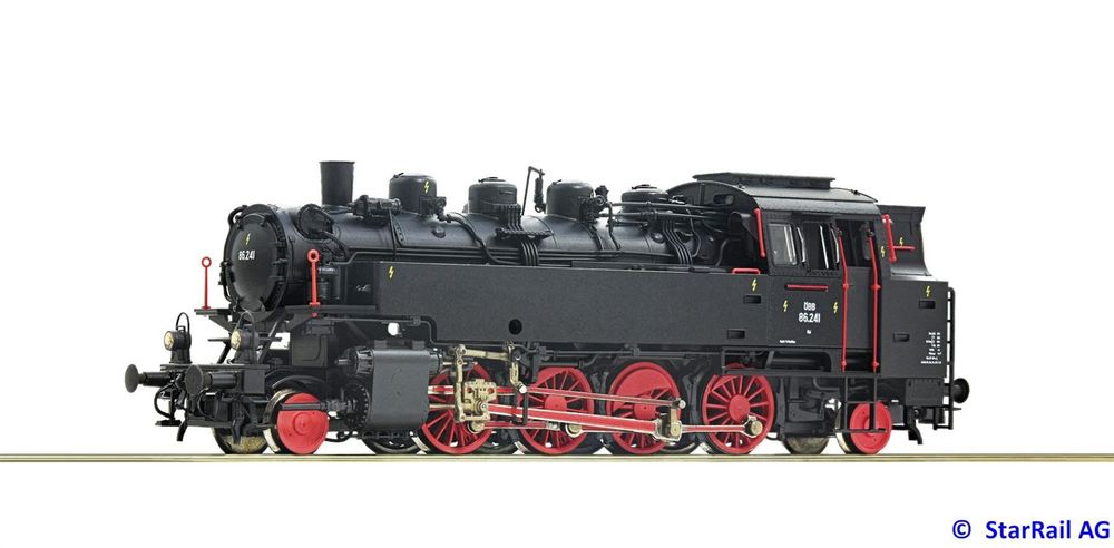 Roco 73025 ÖBB Dampflok BR 86.241 (Neu und originalverpackt) in ...