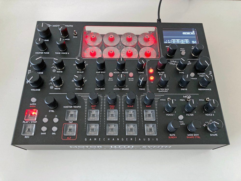 MOTOR SYNTH MK1 - unusual Synthesizer by Gamechanger Audio (Neu (gemäss ...