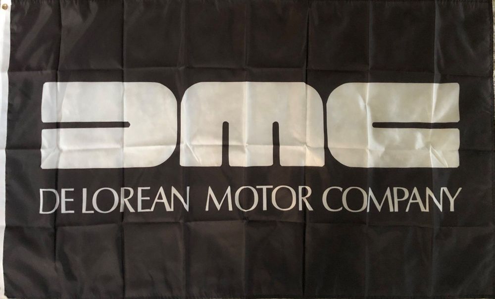 DMC DeLorean Fahne -12 Evolved Alpha5 Zurück in die Zukunft (Neu und ...