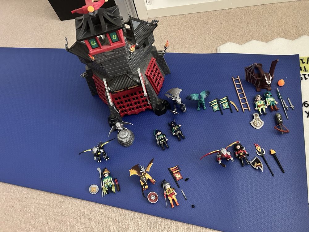 Playmobil Burg & Drachen Set – Paket aus mehreren sets (Gebraucht) in Savosa für CHF 75 – mit ...
