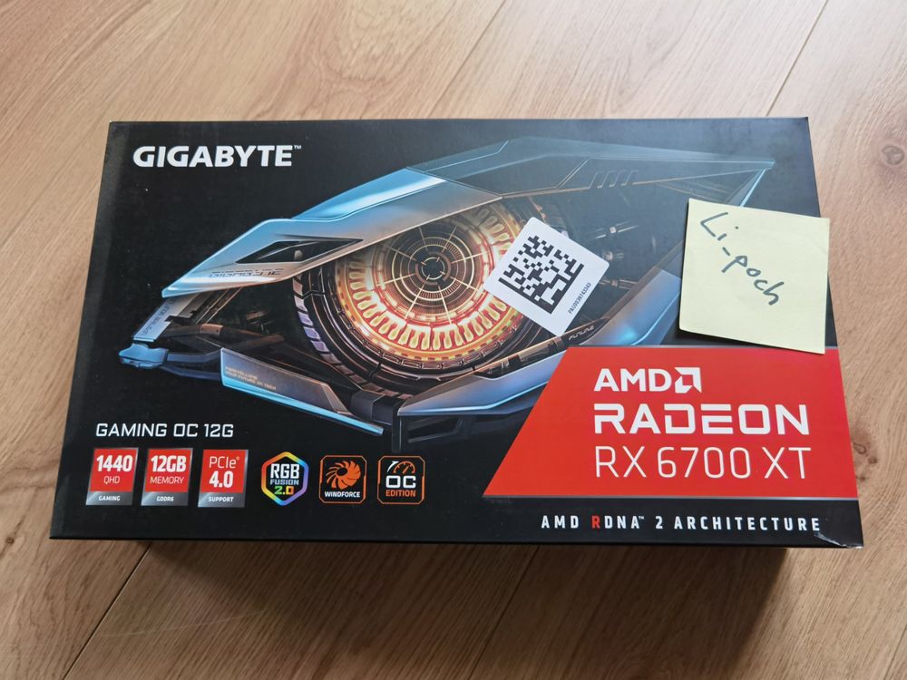 AMD RADEON RX 6700 XT 12GB Gigabyte Garantie 2025 | Kaufen auf Ricardo