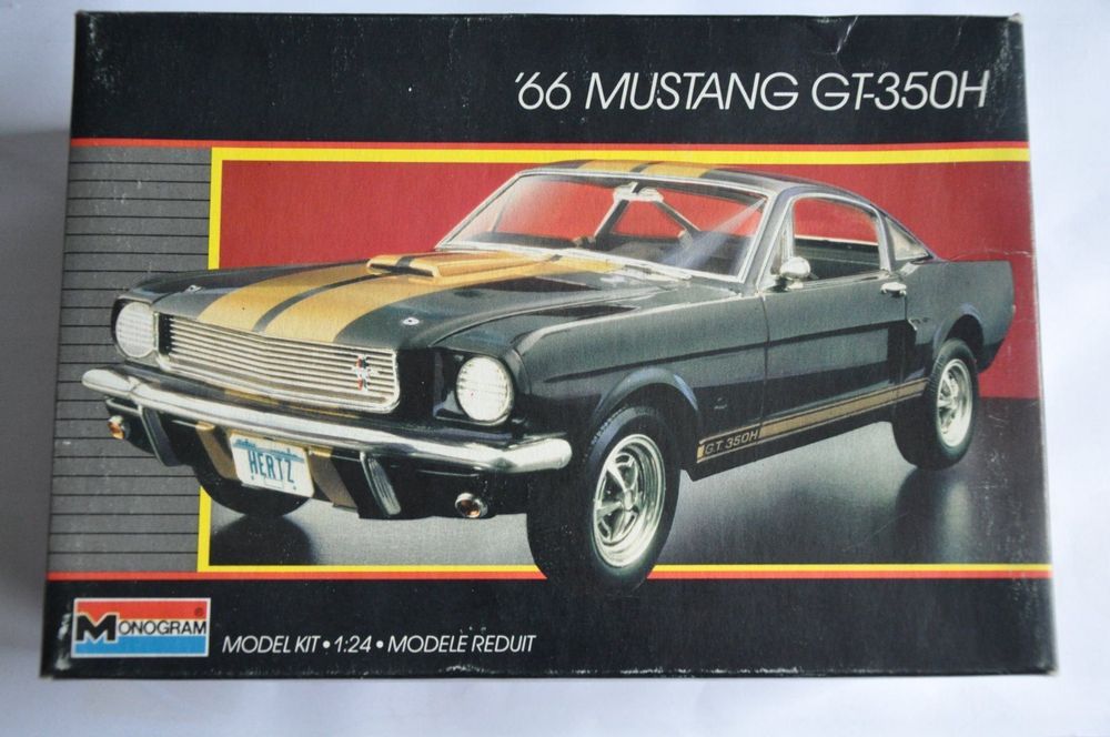 Ford Mustang 350 GT H Bausatz Monogram (Neu und originalverpackt) in ...