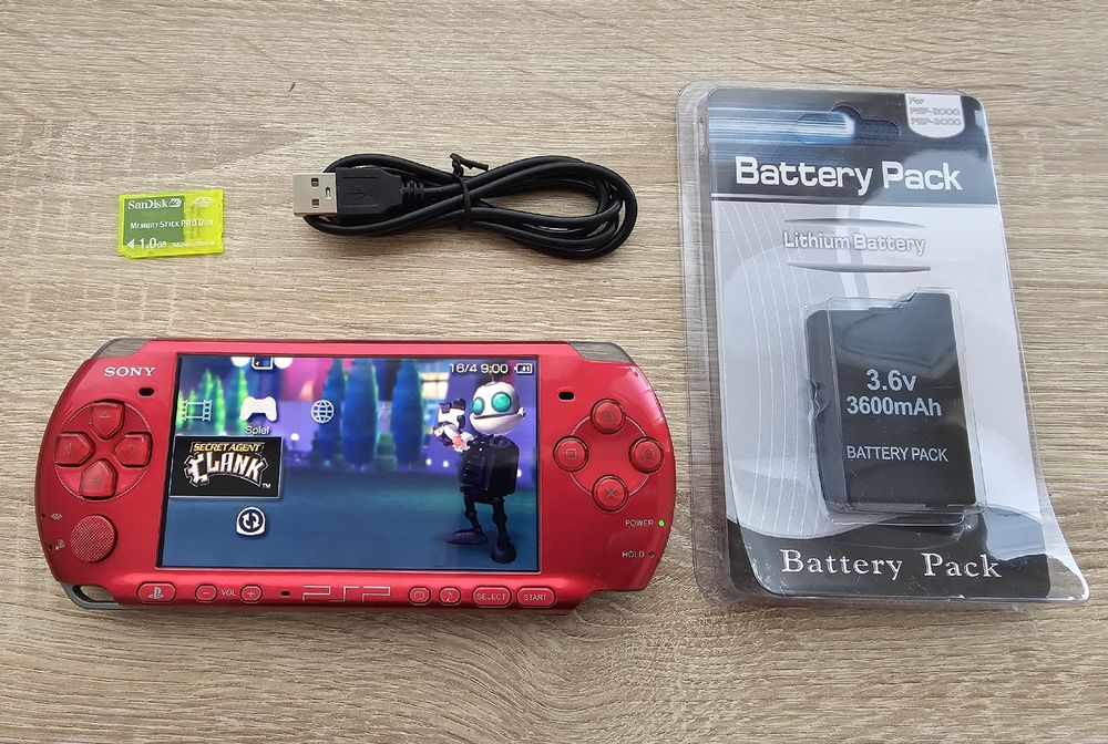 Sony PSP Playstation Portable 3000er Modell - guter Zustand (Gebraucht ...