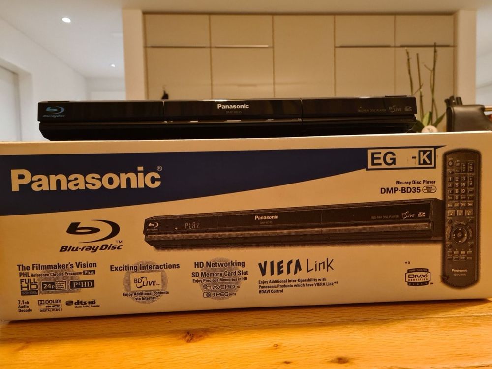 Panasonic Blu-ray + DVD Player DMP-BD35 (Gebraucht) in Neudorf für CHF 43 – mit Lieferung auf ...