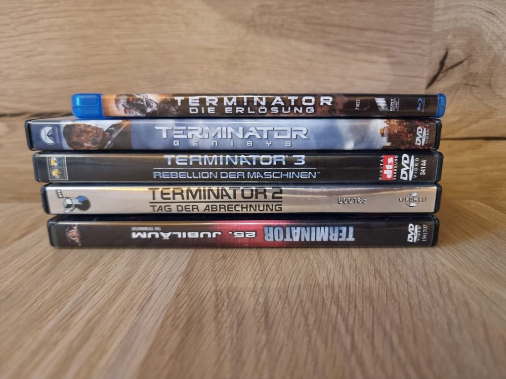 Terminator DVD-Sammlung (Gebraucht) in Rohrbach für CHF 5 – mit ...