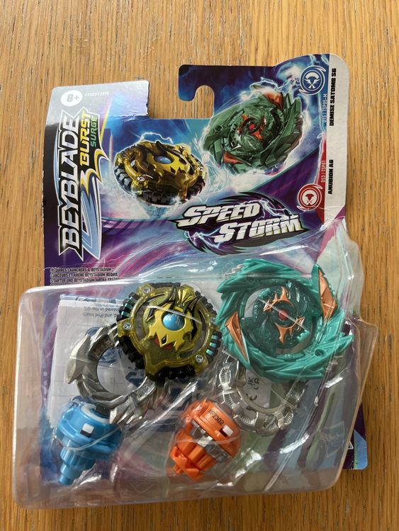 Beyblade Burst Surge: ANUBION A6 & DEMISE SATOMB S6 - neu&ov (Neu und ...
