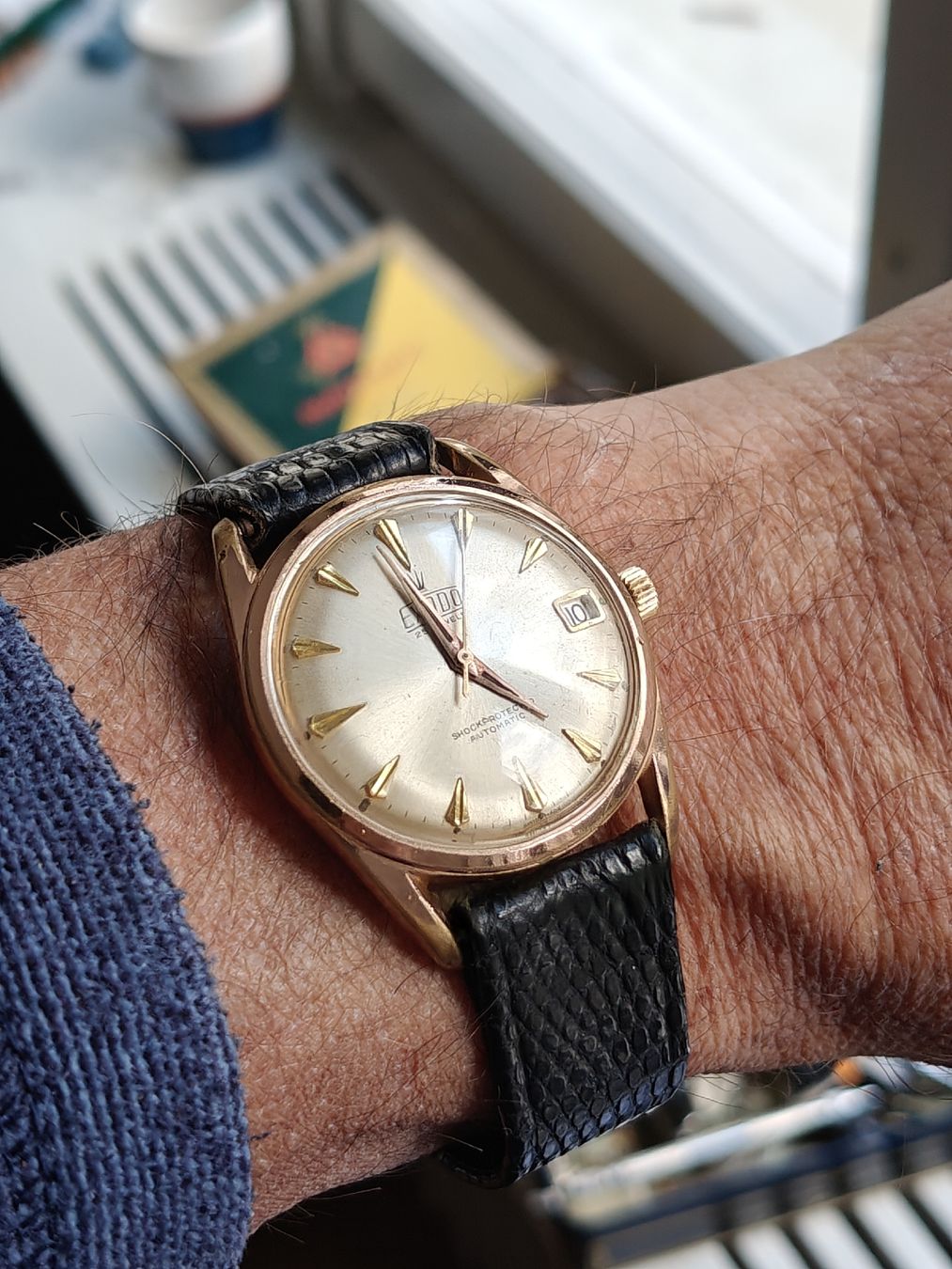 Exodo 50er Vintage Automatic Kaliber Felsa 4007N, 34mm Gehäu (Gebraucht ...
