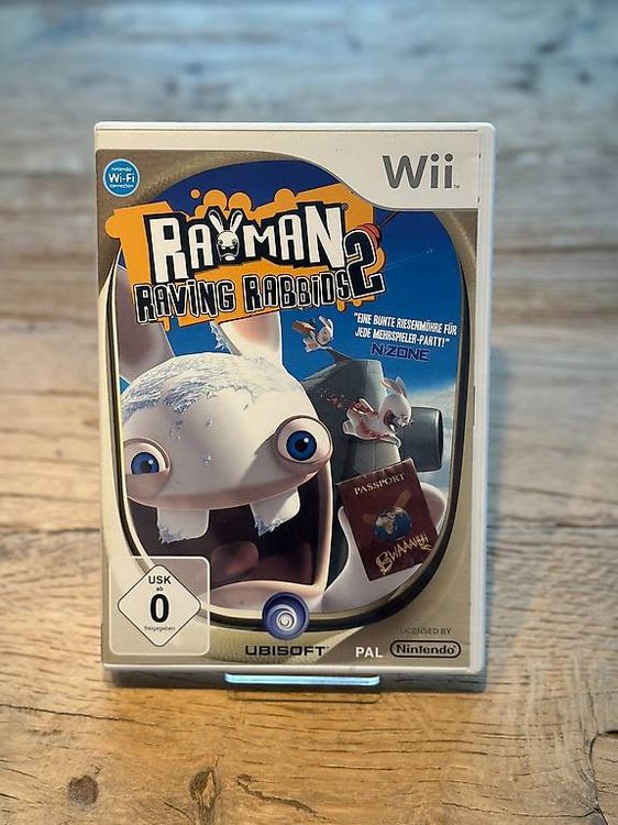 Wii Rayman Raving Rabbids 2 (Gebraucht) in für CHF 5 – mit Lieferung ...