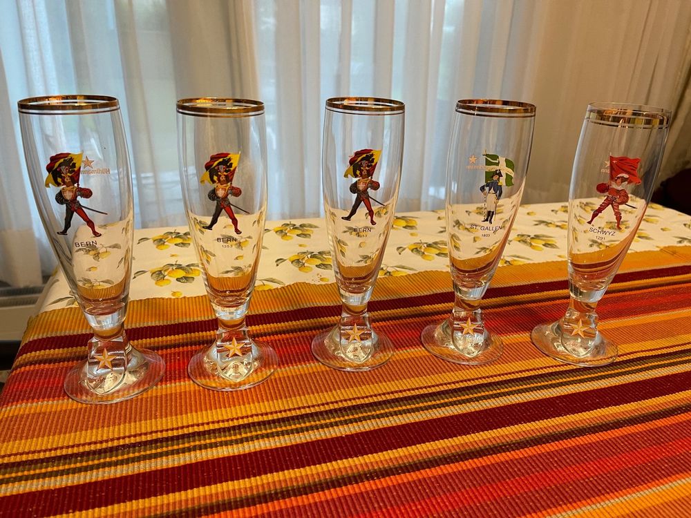1 COLLANI DESIGNER BIERGLÄSER VINTAGE (Gebraucht) in Gutenswil für CHF ...
