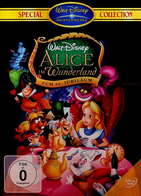 DVD Disney Alice im Wunderland zum 60. Jubiläum (Gebraucht) in Reitnau ...