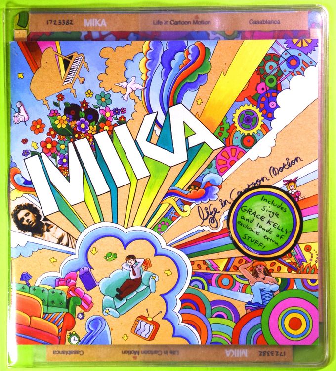 MIKA / LIFE IN CARTOON MOTION / WUNDERSCHÖNE CD (Neu (gemäss ...