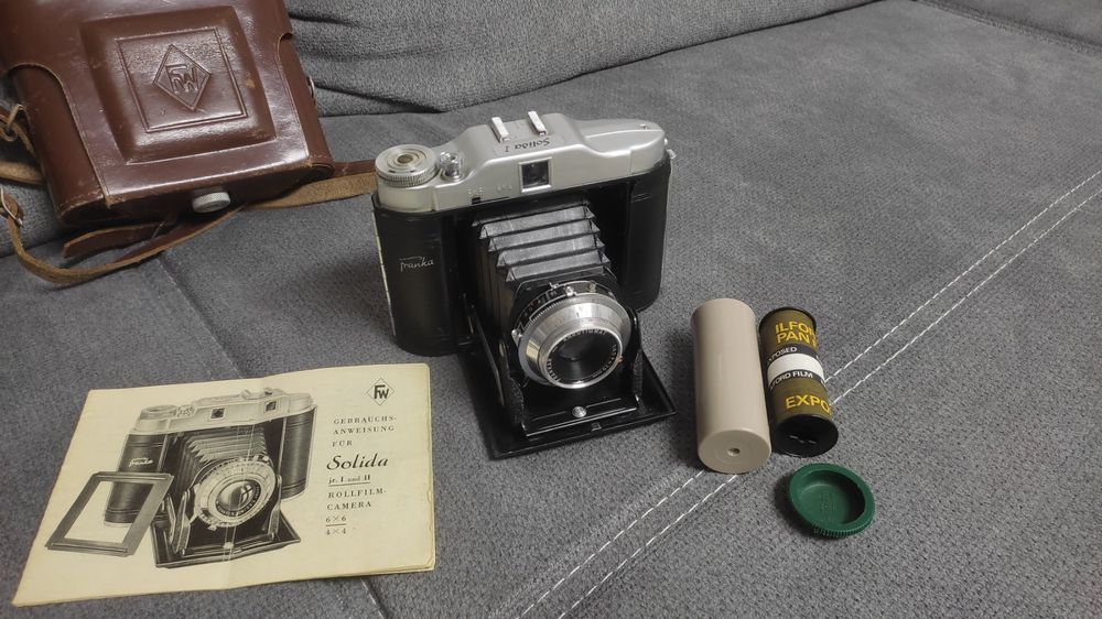 Franka Solida 1 Rollfilm Kamera 6×6/4×4 (Gebraucht) in für CHF 43 – mit ...