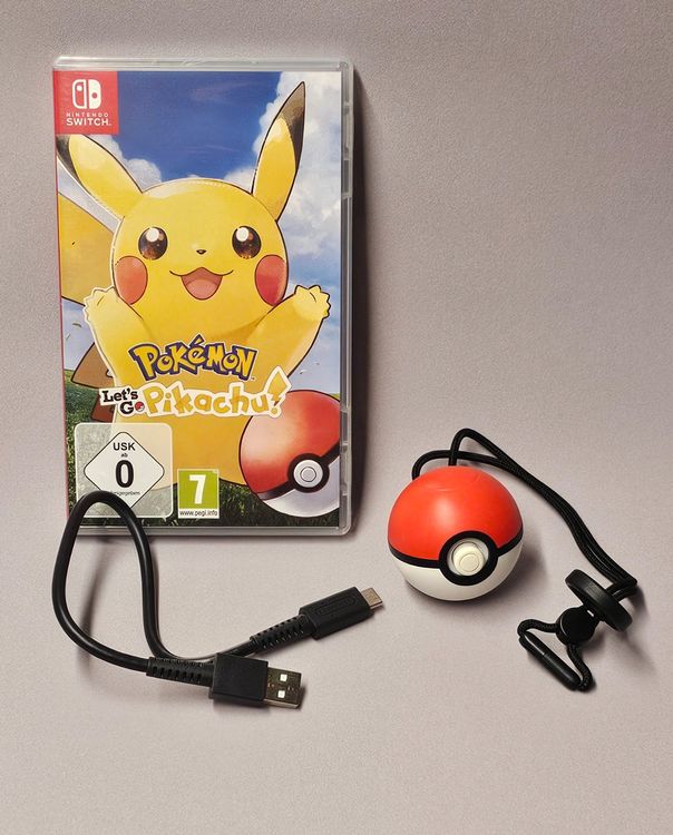 Pokémon Let's Go, Pikachu! + Poké Ball Plus (Gebraucht) in für CHF 40 – mit Lieferung auf ...