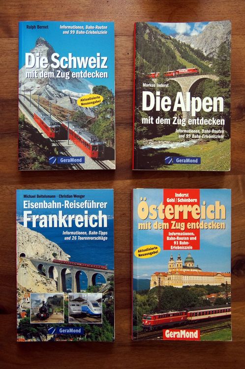 Die Schweiz-, Österreich-, Frankreich mit dem Zug entdecken (Gebraucht) in Schönenwerd für CHF ...
