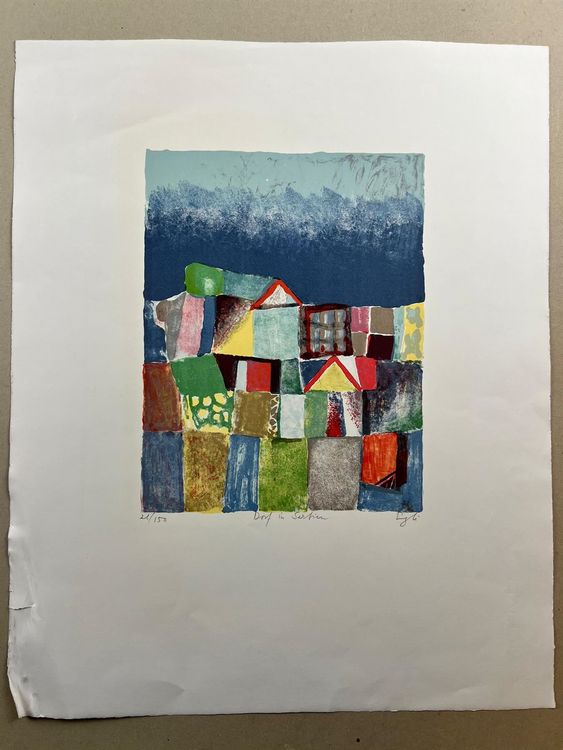 interessant Litho handsigniert. (Gebraucht) in Neuhausen am Rheinfall für CHF 10 – mit Lieferung ...