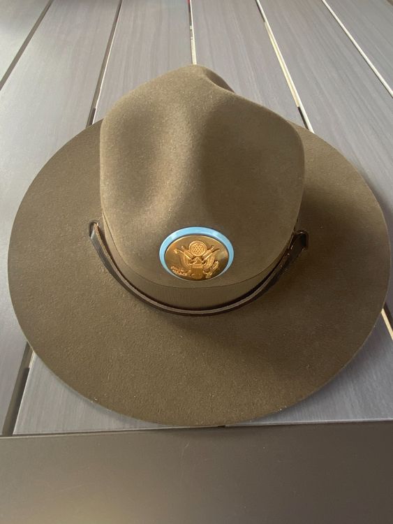 Originaler US Army Sergant Hut (Gebraucht) in Balsthal für CHF 85 – mit Lieferung auf Ricardo kaufen