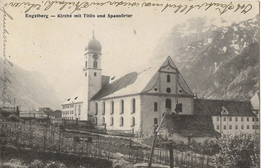 Engelberg, Kirche, Titlis, 1923 | Kaufen auf Ricardo