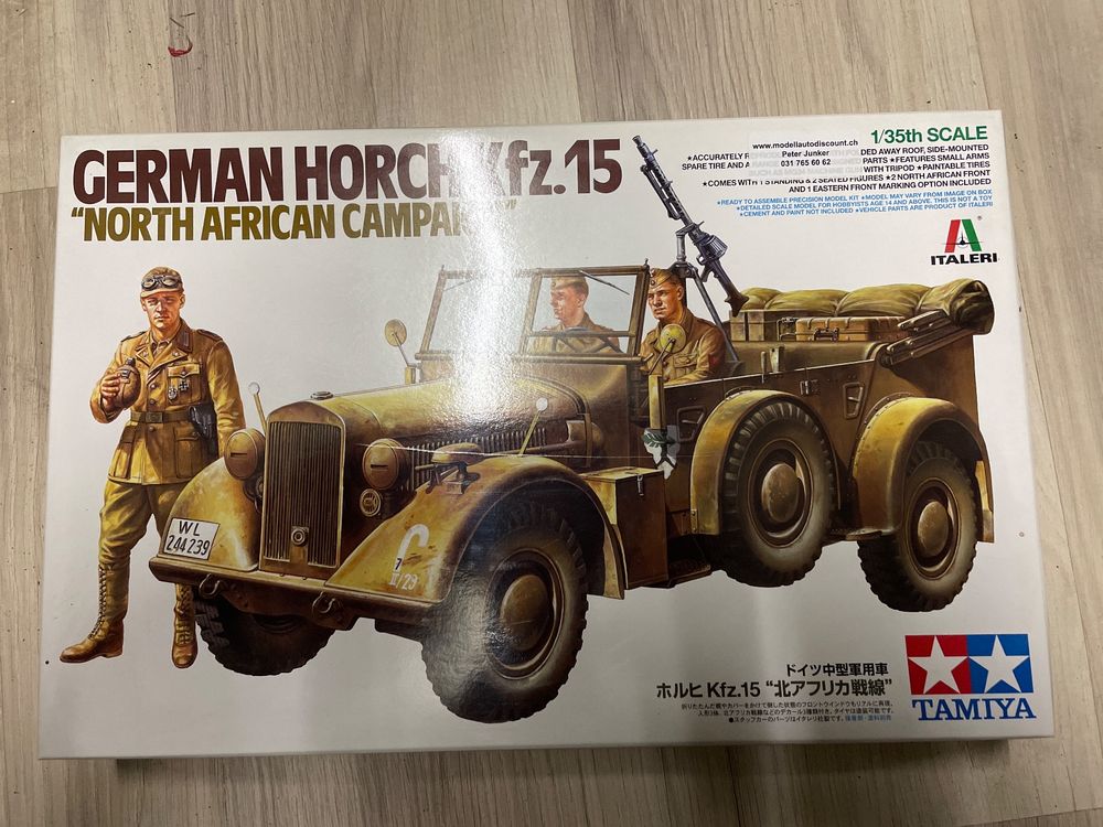 German horch kfz.15 1/35 (Gebraucht) in Villarimboud für CHF 12 – mit ...