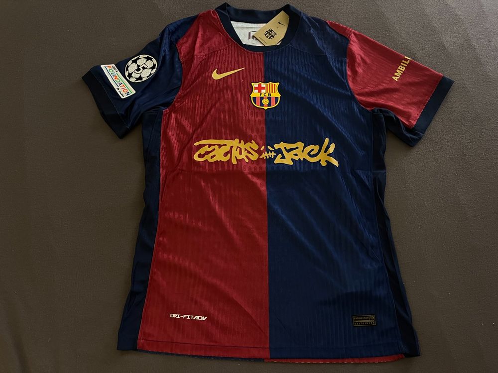 FC Barcelona Lamine Yamal Travis scott S Heim Fussballtrikot (Neu und ...