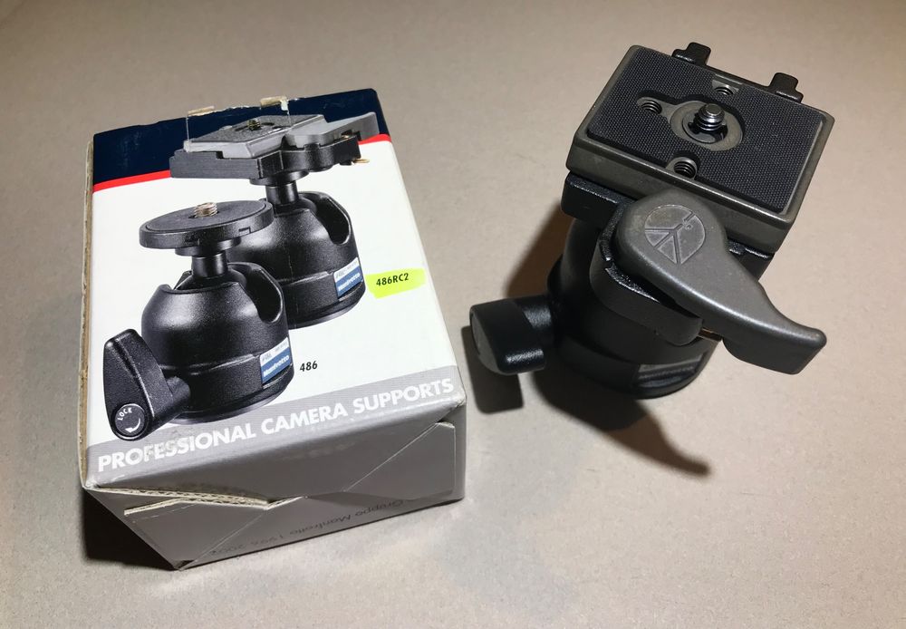 Manfrotto MA 486RC2 Compact Kugelkopf (Nr. 2) (Gebraucht) in Forch für ...