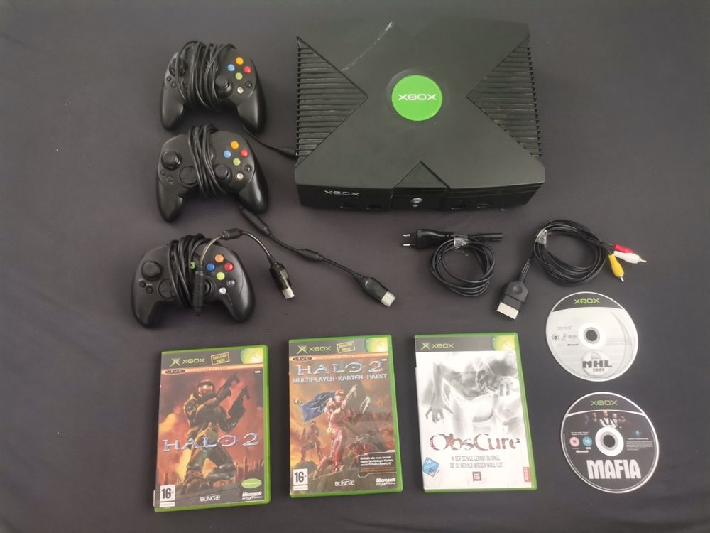Xbox Classic Original mit Games (Gebraucht) in Lengwil für CHF 56 – mit ...