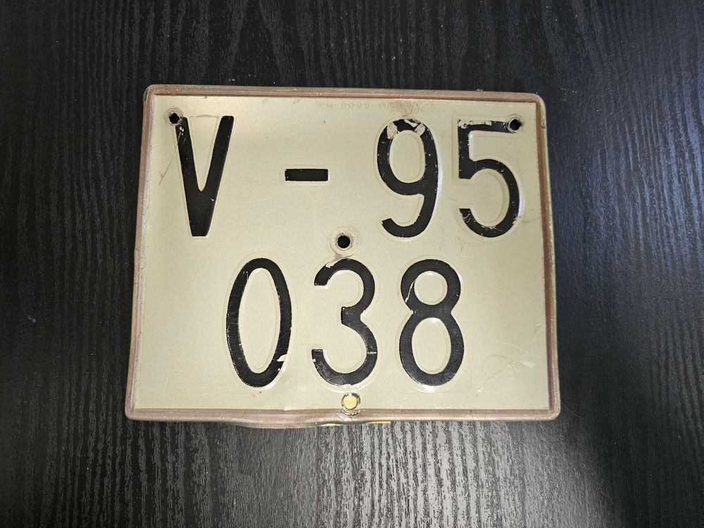 Original spain Licence plate old school | Kaufen auf Ricardo
