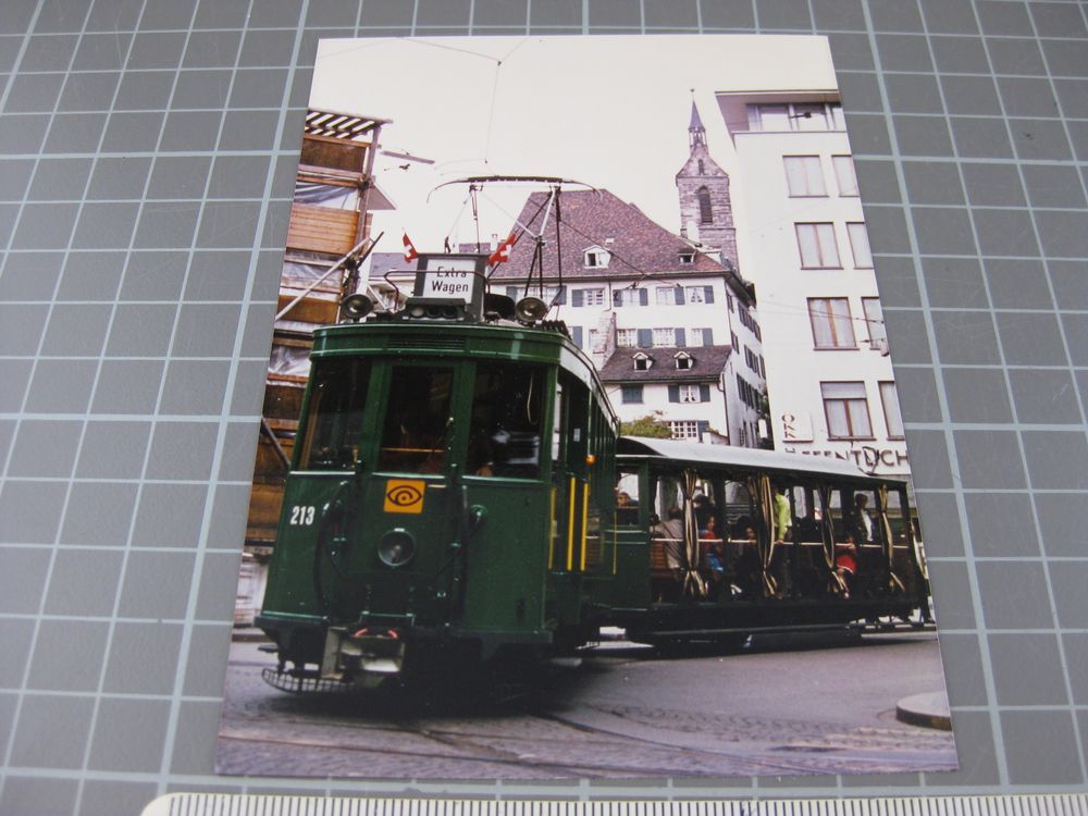 Foto Basel mit Tram (Gebraucht) in Malters für CHF 9 – mit Lieferung auf Ricardo kaufen