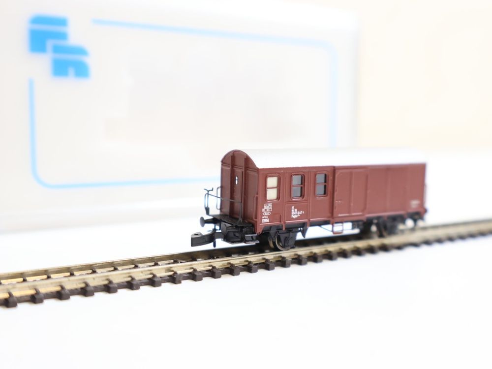 Freudenreich Begleitwagen Spur Z - Ganz-Metall-Modell (Gebraucht) in ...