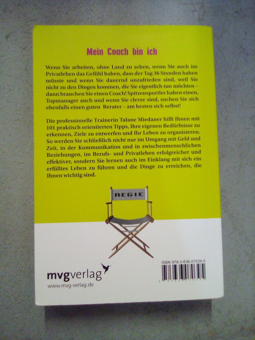 Coach dich selbst sonst coacht dich keiner Talane Miedaner (Neu (gemäss ...