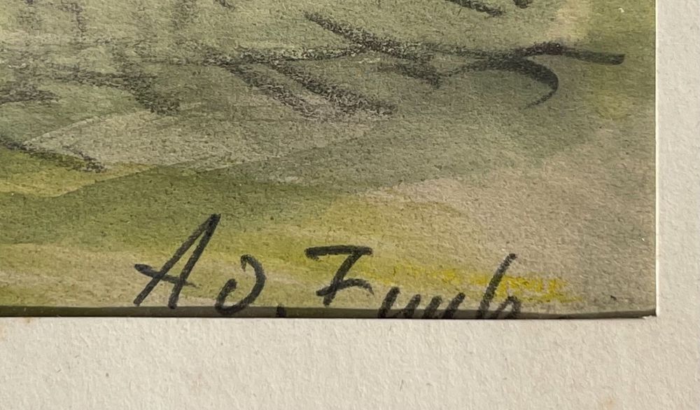 Adolf FUNK (1903-1996) Mischtecknik | Kaufen auf Ricardo